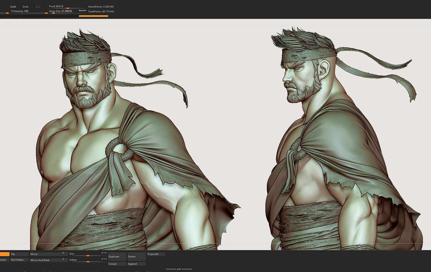Ryu - ZBrushCentral