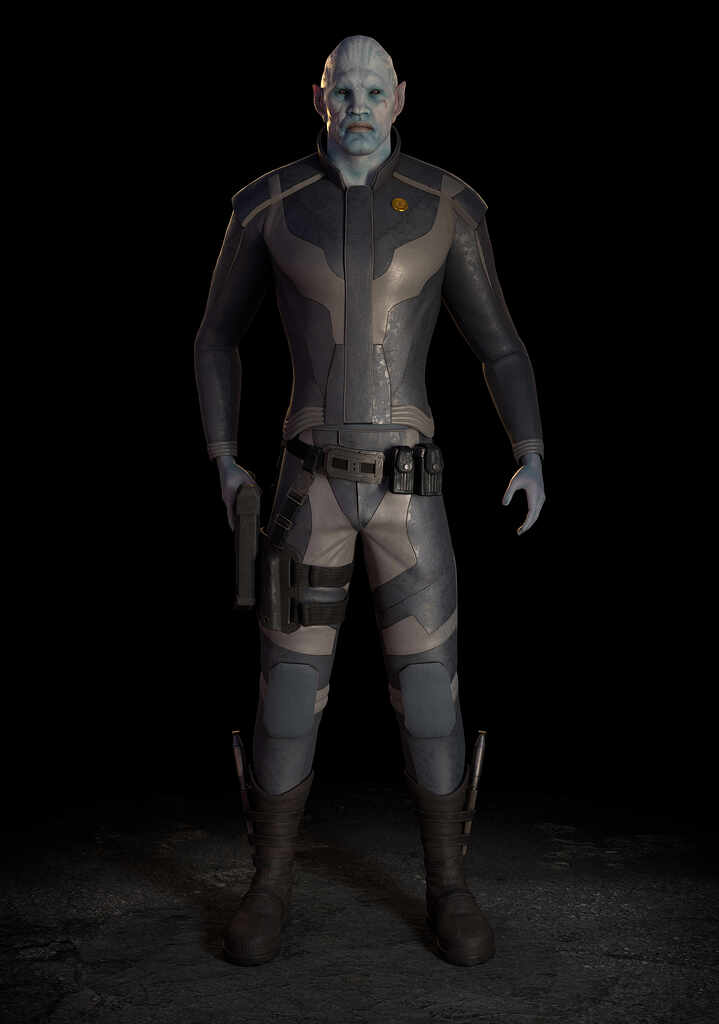 Blue Guy - ZBrushCentral