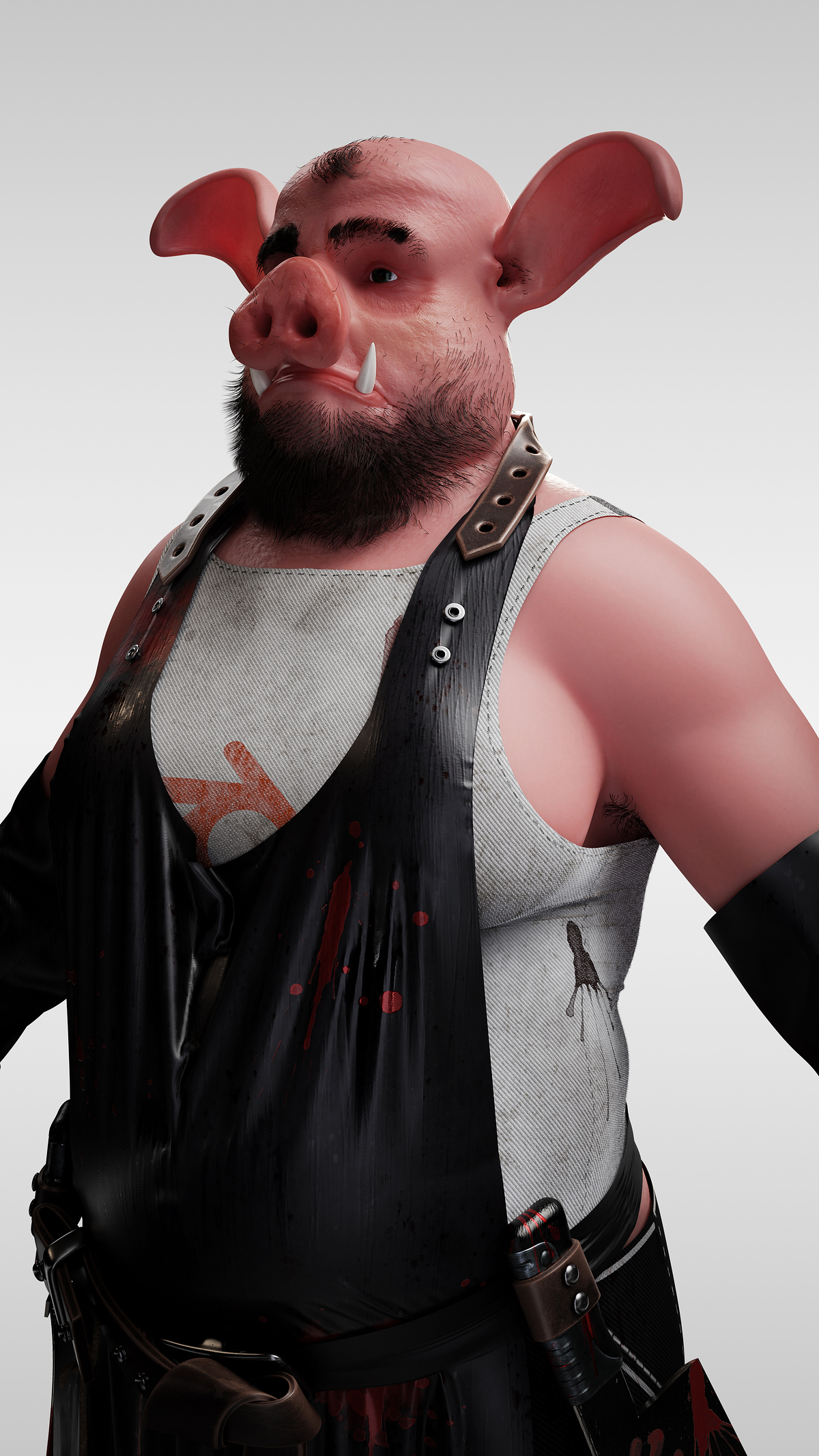 Pork character modeling - ZBrushCentral