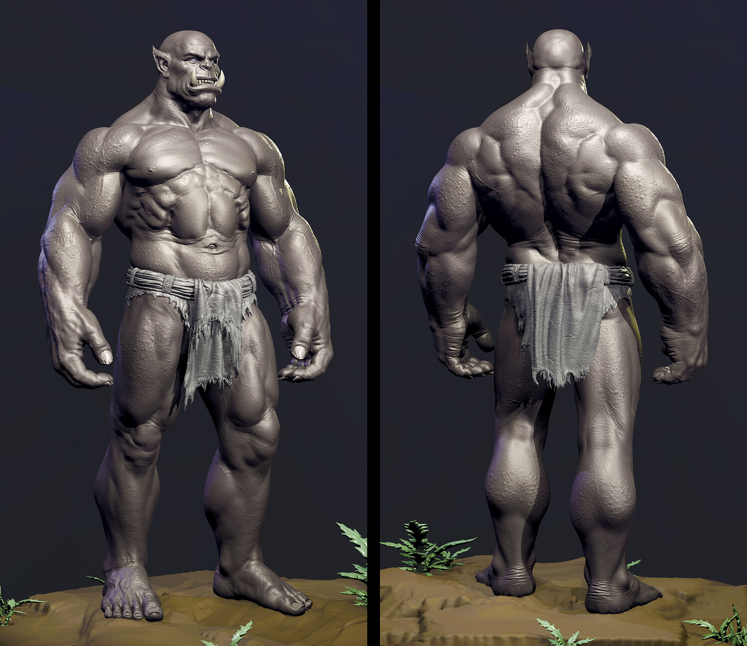 Anatomy Study - ORC - ZBrushCentral