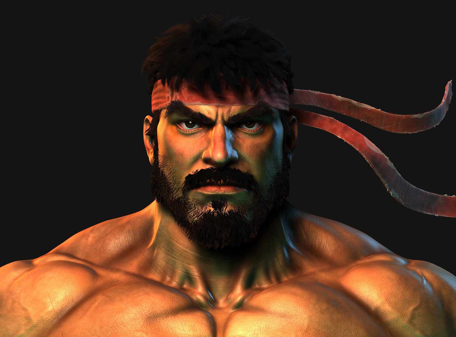 Ryu Street Fighter 6 Fanart - ZBrushCentral