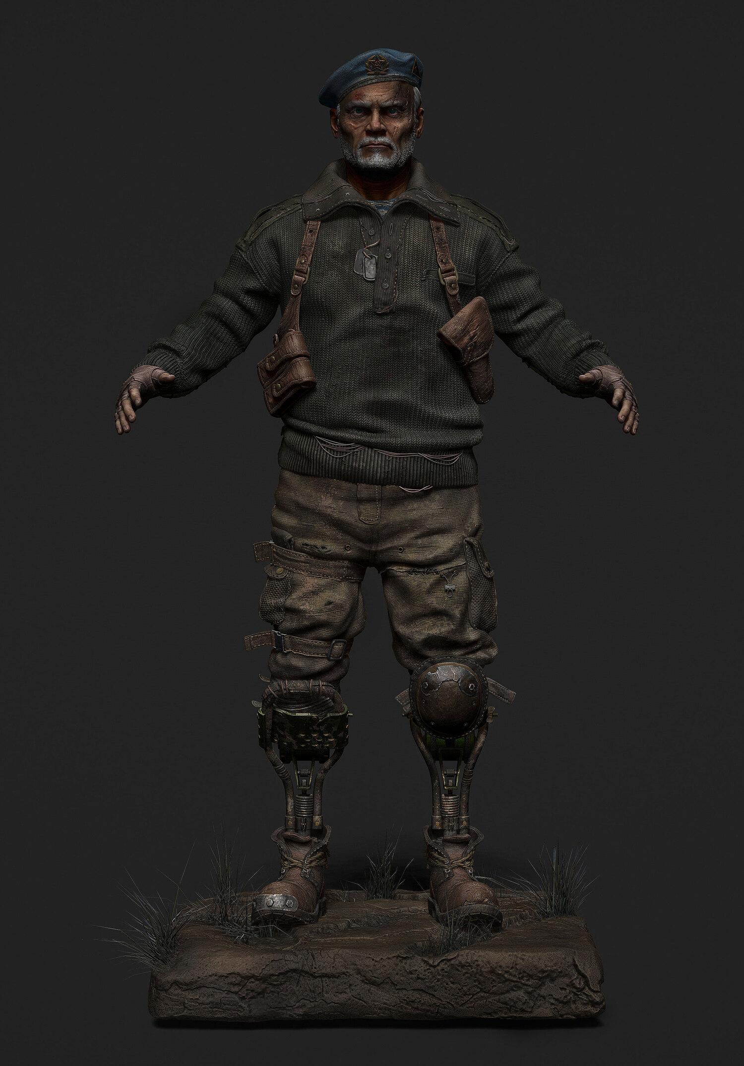 Colonel Miller (Metro Exodus) Fanart - ZBrushCentral