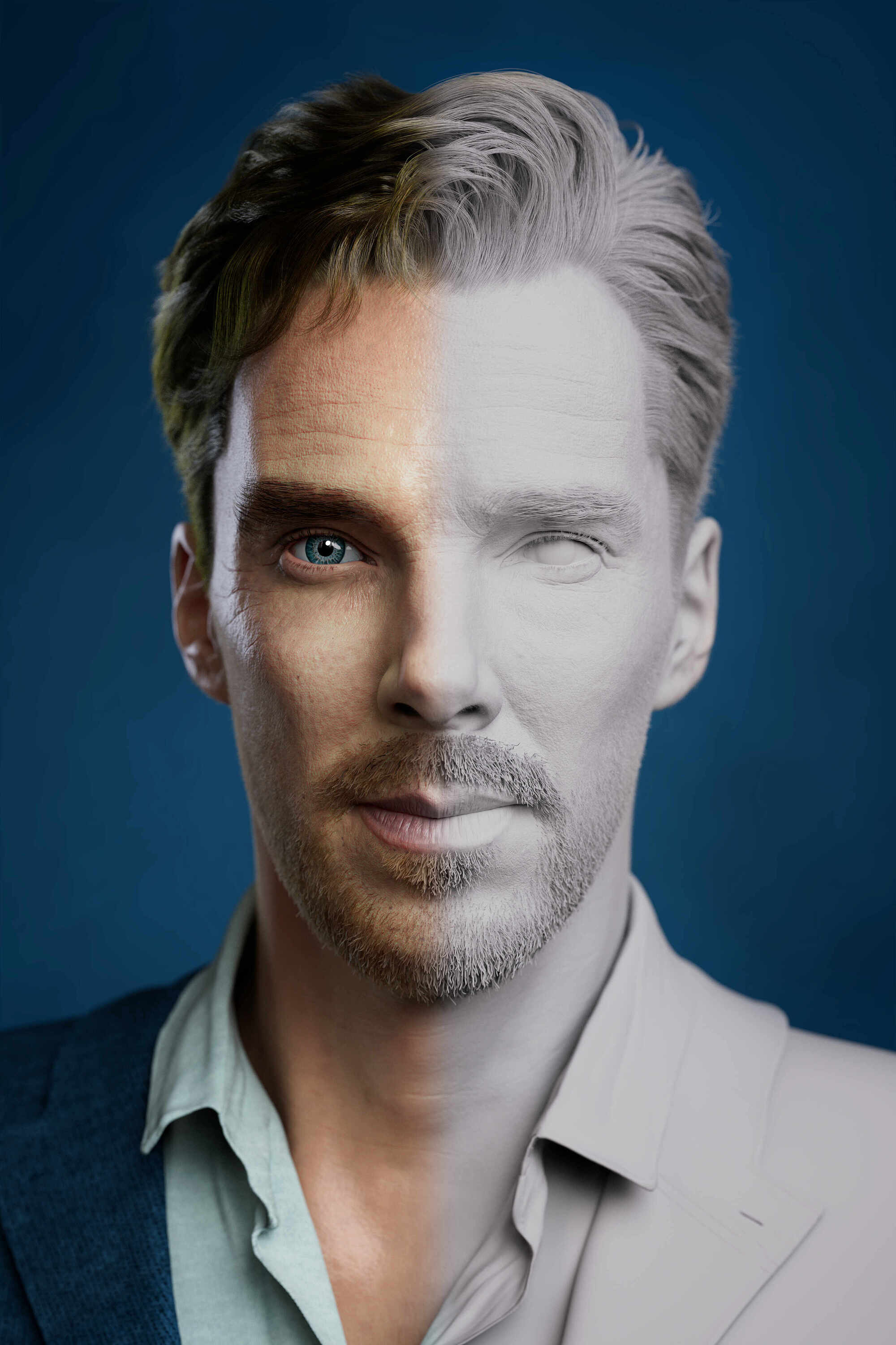 Benedict Cumberbatch Portrait - ZBrushCentral