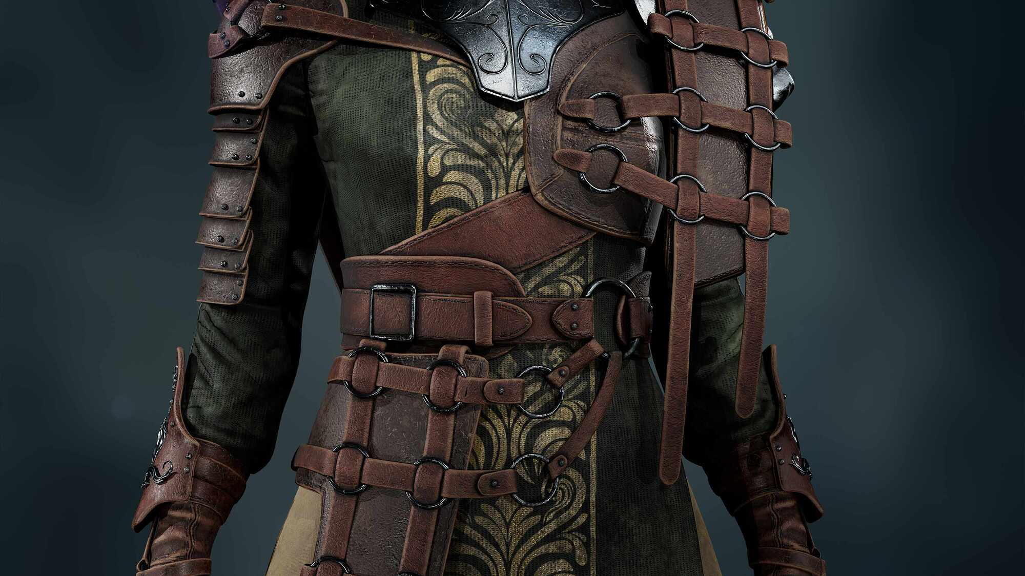 Real-Time Medieval Mercenary - ZBrushCentral