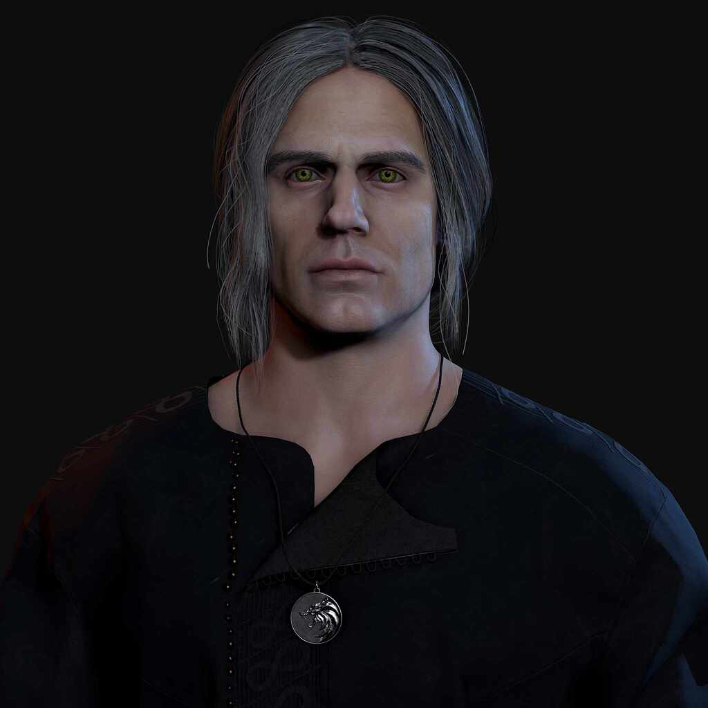 Geralt of Rivia - The Witcher - ZBrushCentral