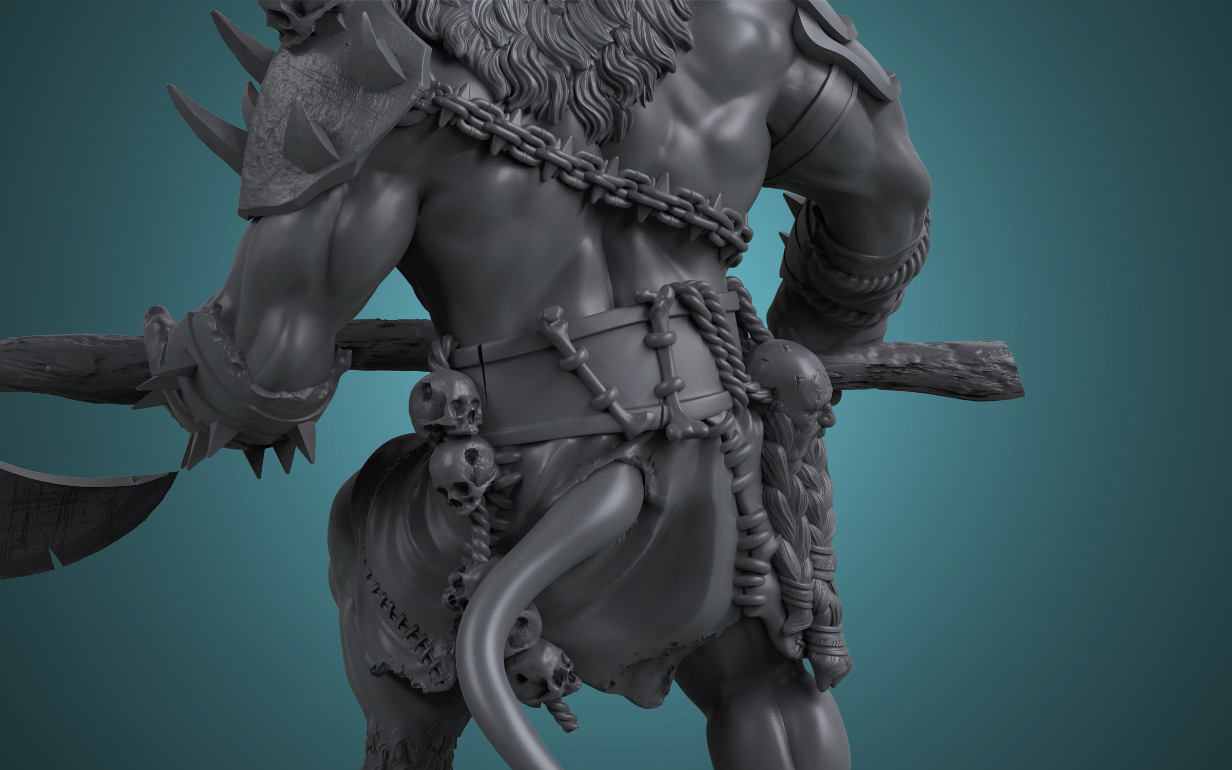 Minotaur Miniature - ZBrushCentral