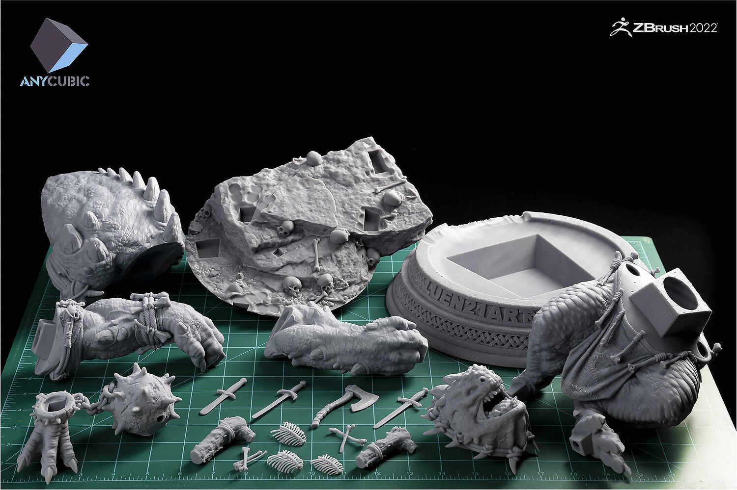 Corrupted Beast - ZBrushCentral