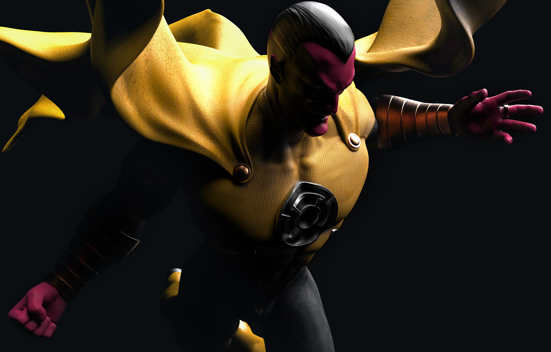 SINESTRO DC COMICS FANART - ZBrushCentral