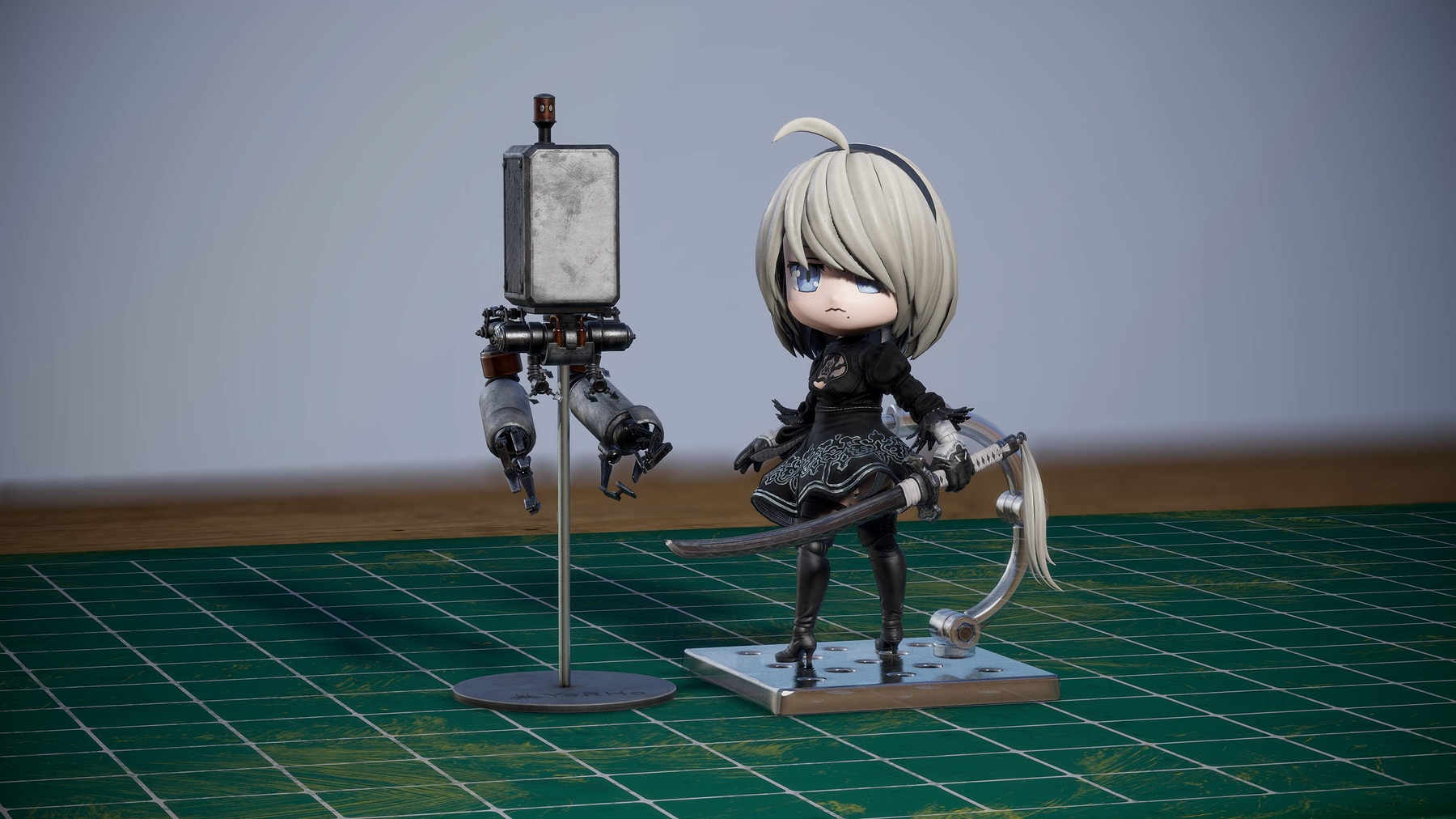 2B NieR : Automata - ZBrushCentral