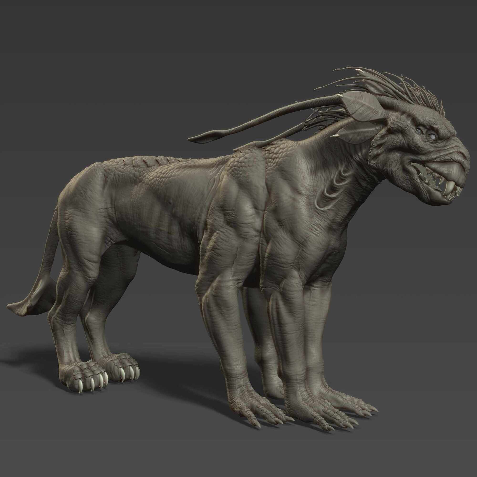 Viperlion - a creature from the Avatar Universe - Realtime Creature ...