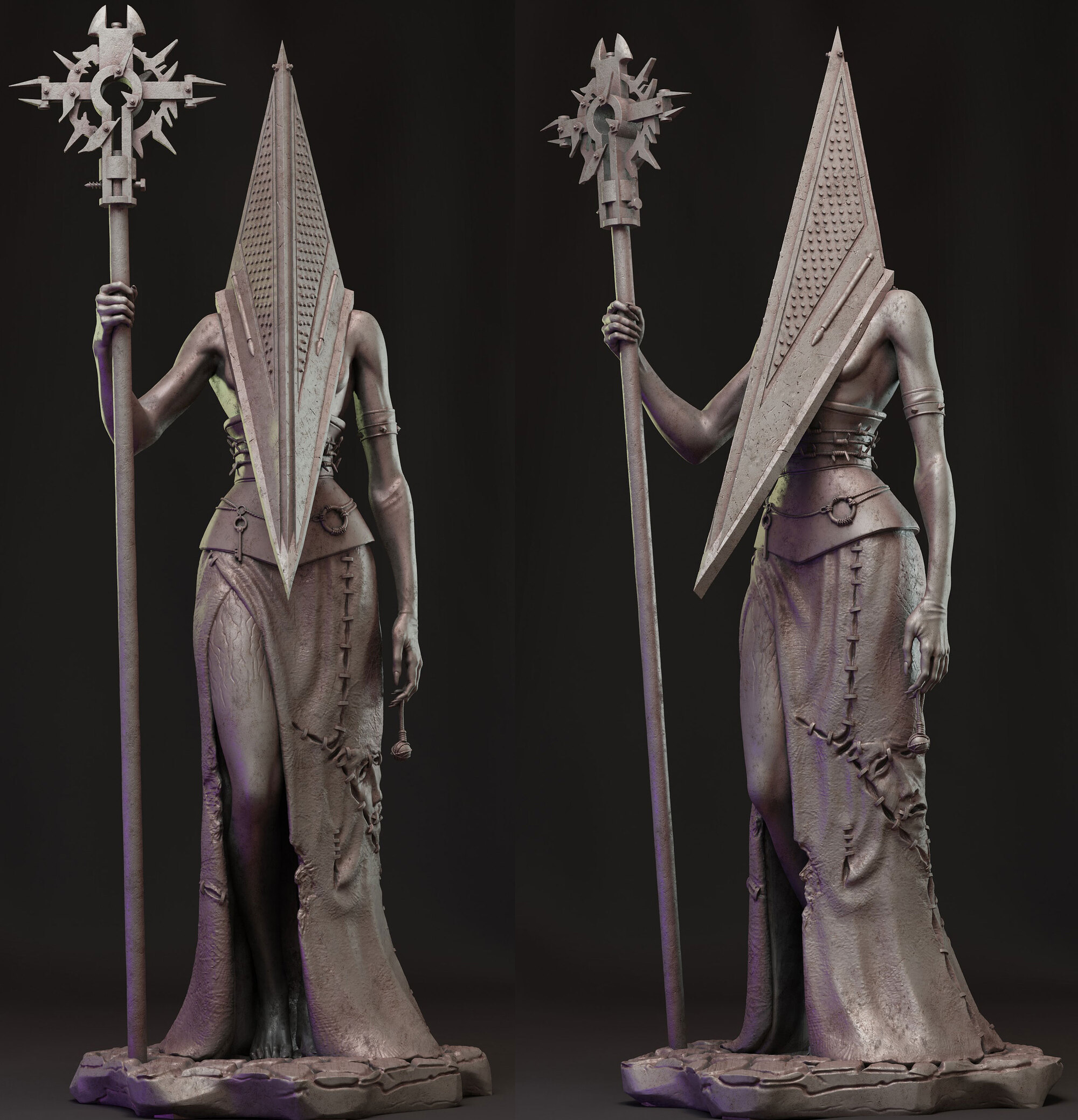 Lday Pyramid Head! - ZBrushCentral