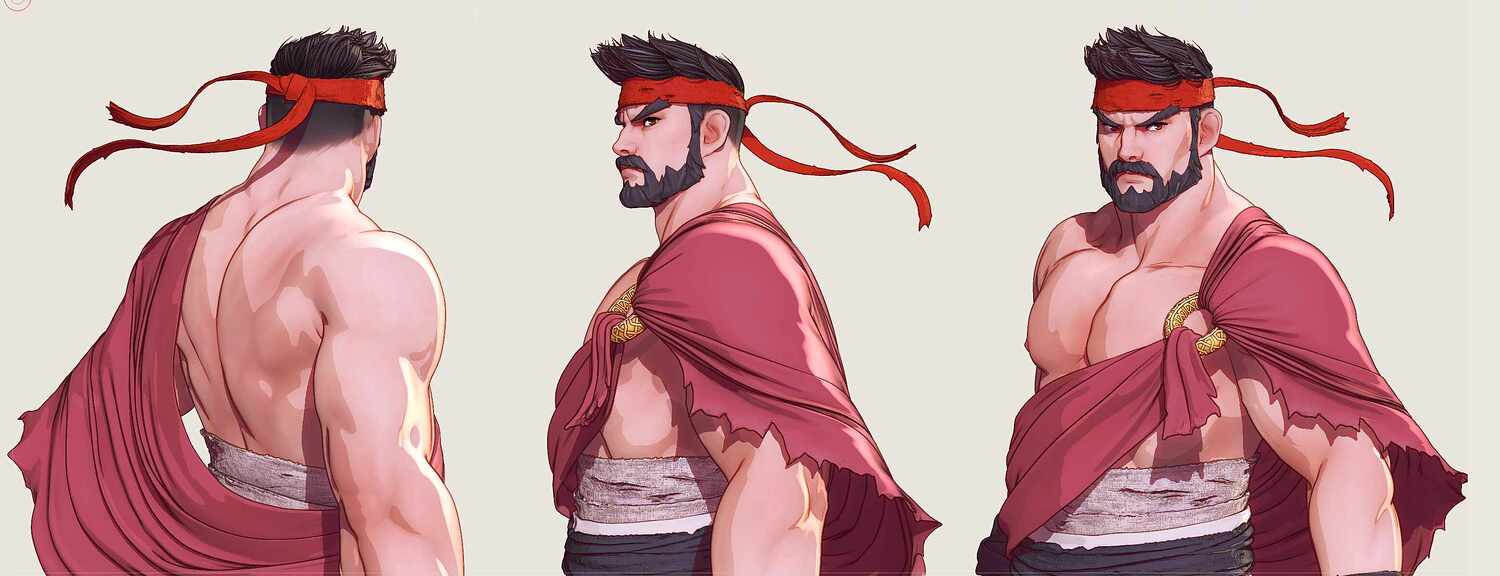 Ryu (Complete) - ZBrushCentral