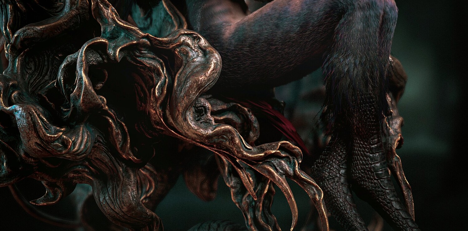 Feather Witch - ZBrushCentral