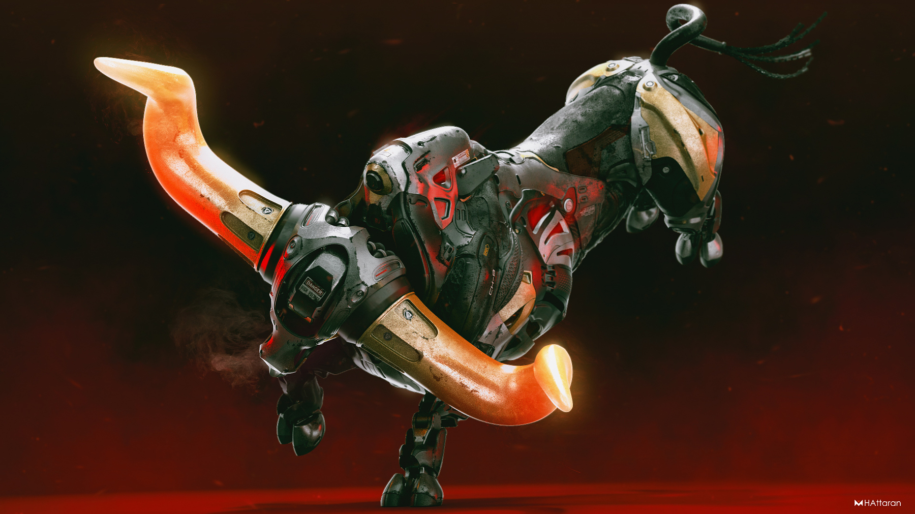 The Robotic Bull - ZBrushCentral