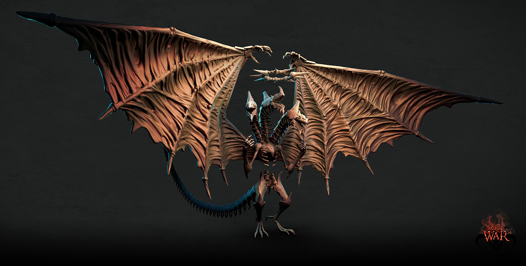 Vermithrax - ZBrushCentral