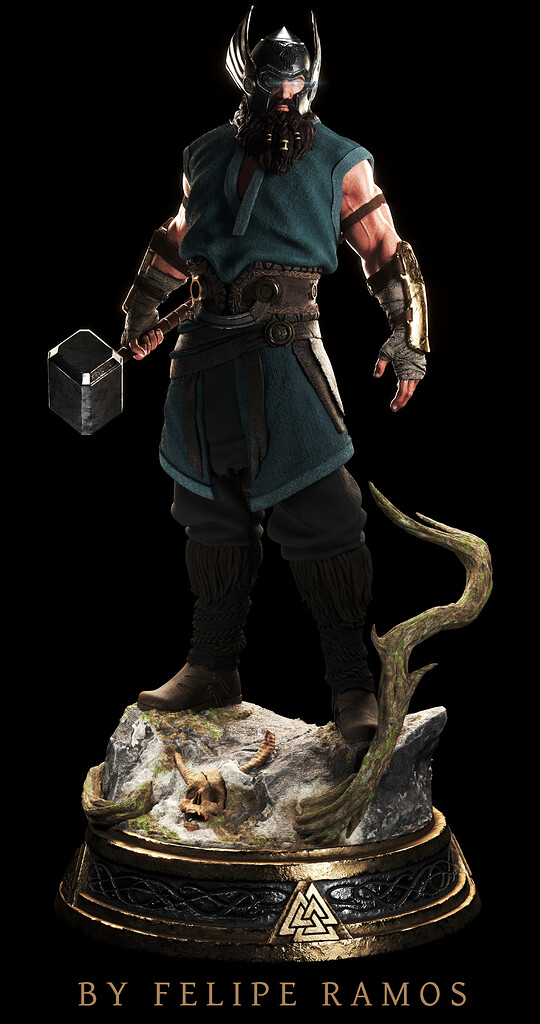 Young Odin Fan Art - ZBrushCentral