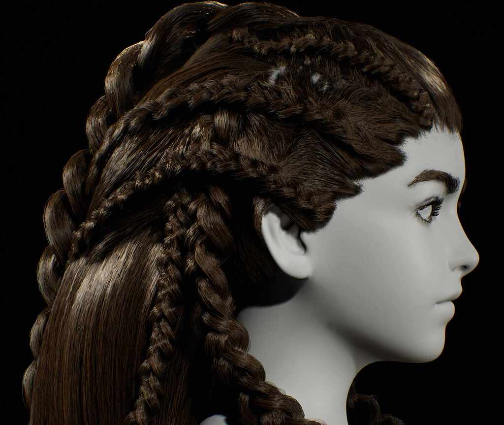 Realistic Real-time Hair | ZBrush Fibermesh - ZBrushCentral