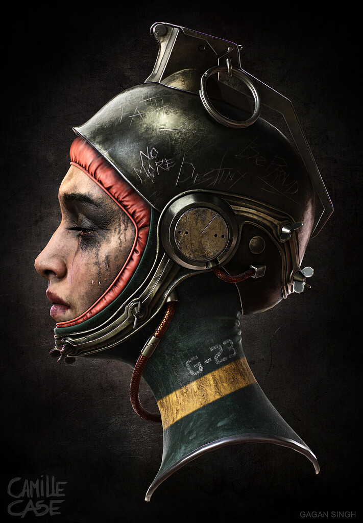 Camille Case | Real-time Character - ZBrushCentral