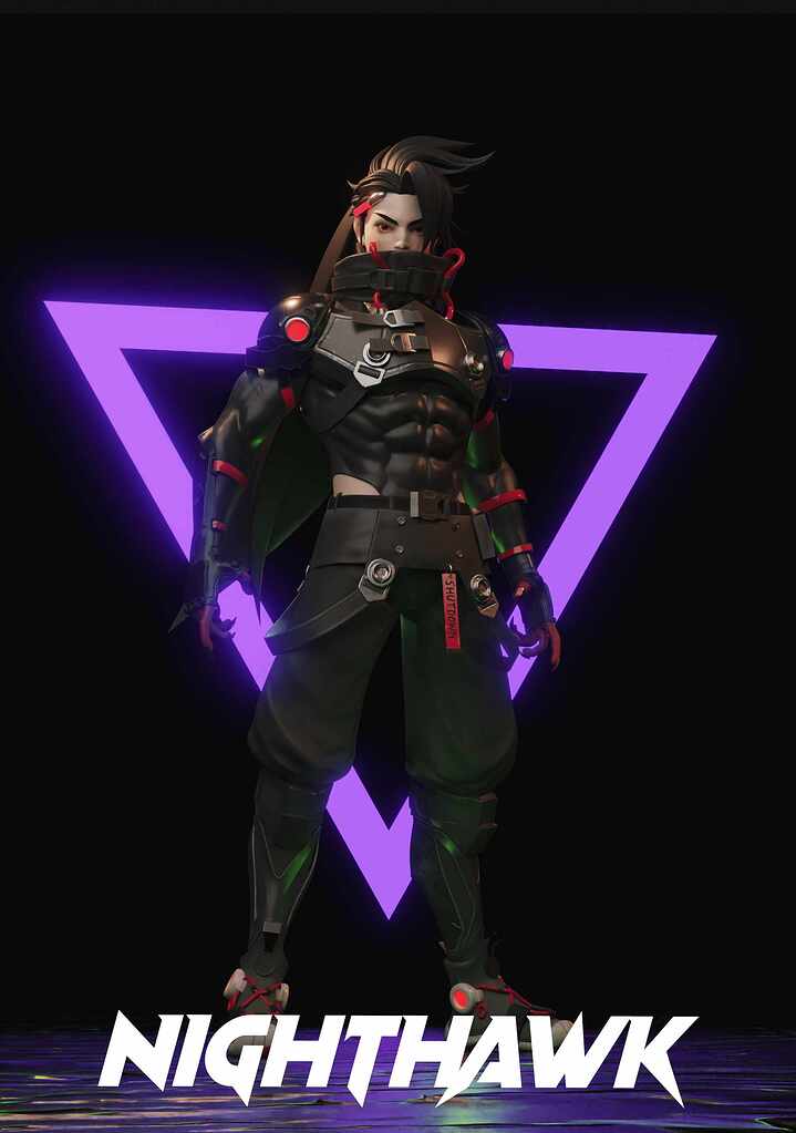NIGHTHAWK - FAN ART - ZBrushCentral