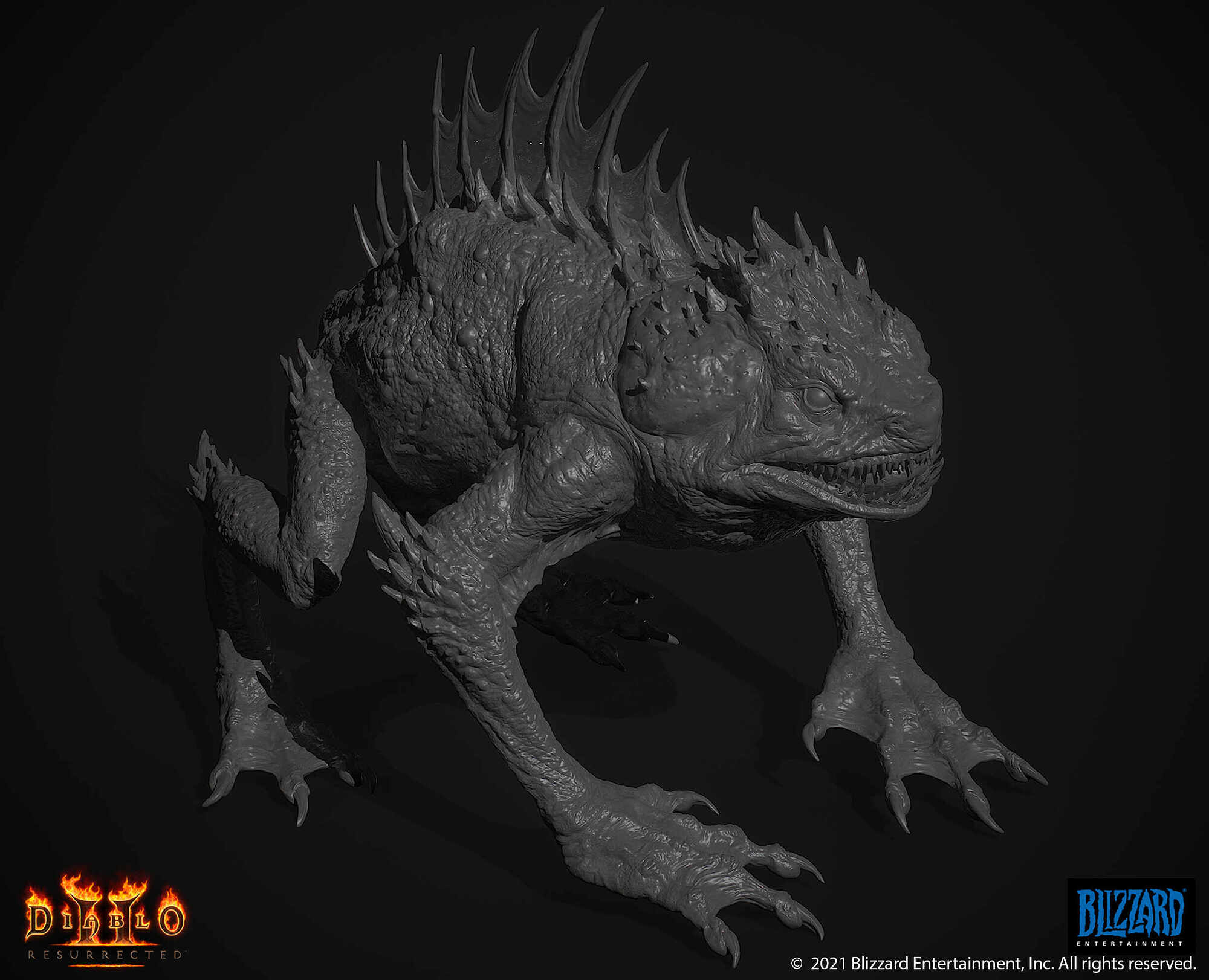 Frog Demon - DIABLO ® II: RESURRECTED - ZBrushCentral