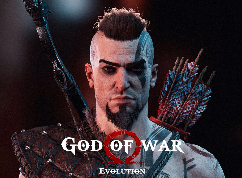 God Of War Evolution - Atreus fanart - ZBrushCentral
