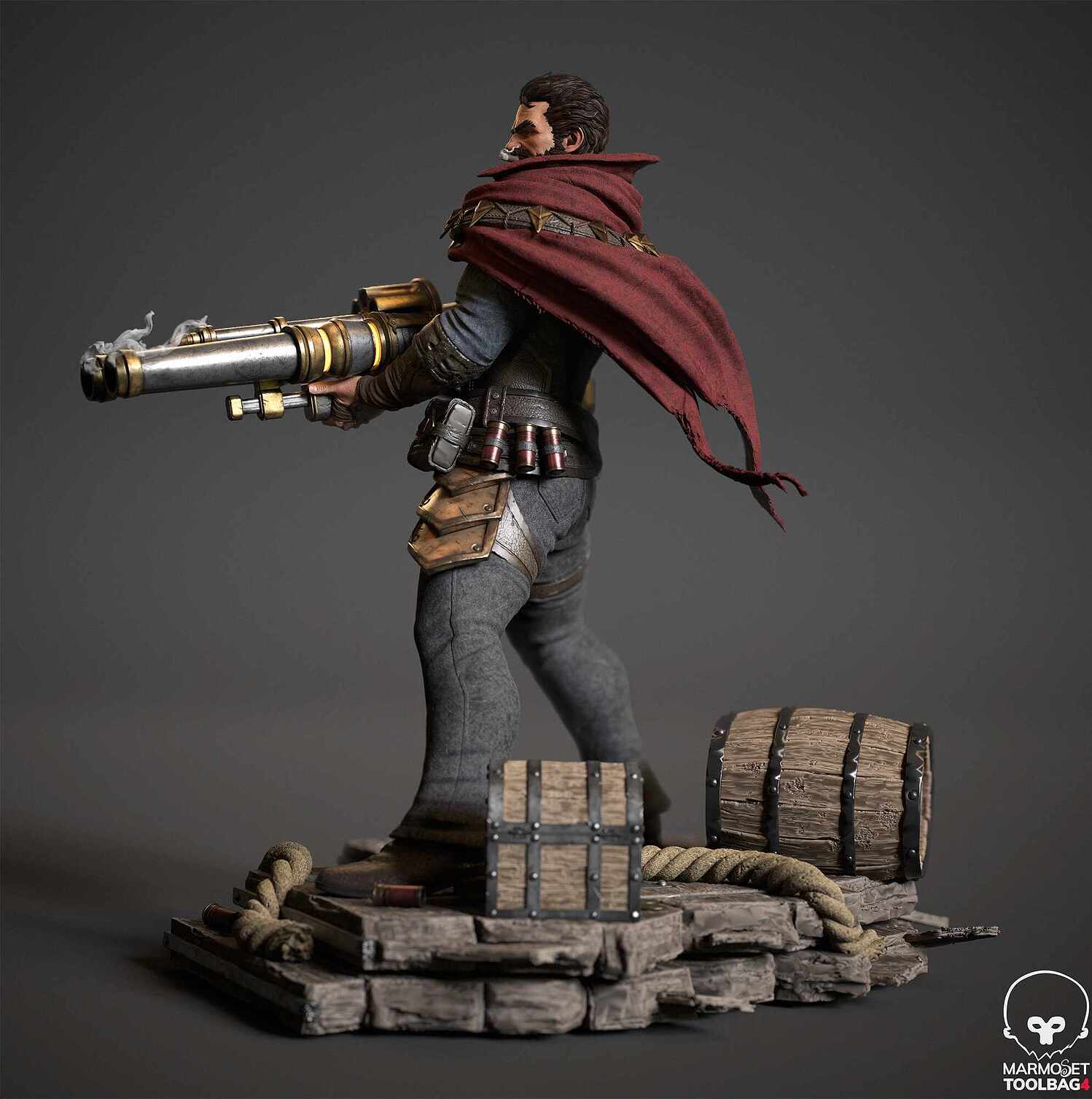 Graves - League of Legends Fan Art - ZBrushCentral
