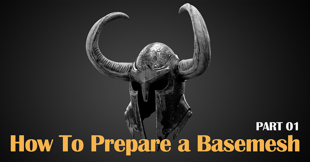 How To Prepare a Basemesh - Part 01 - ZBrushCentral