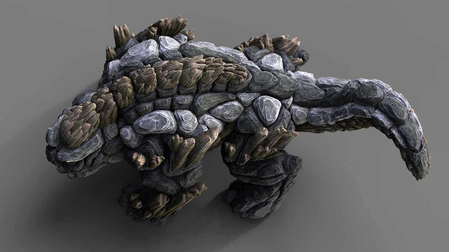 Lava elemental - Earth elemental - ZBrushCentral