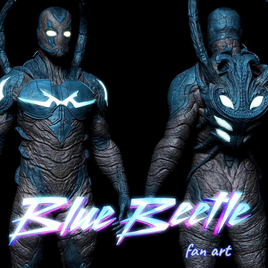Blue beetle - ZBrushCentral