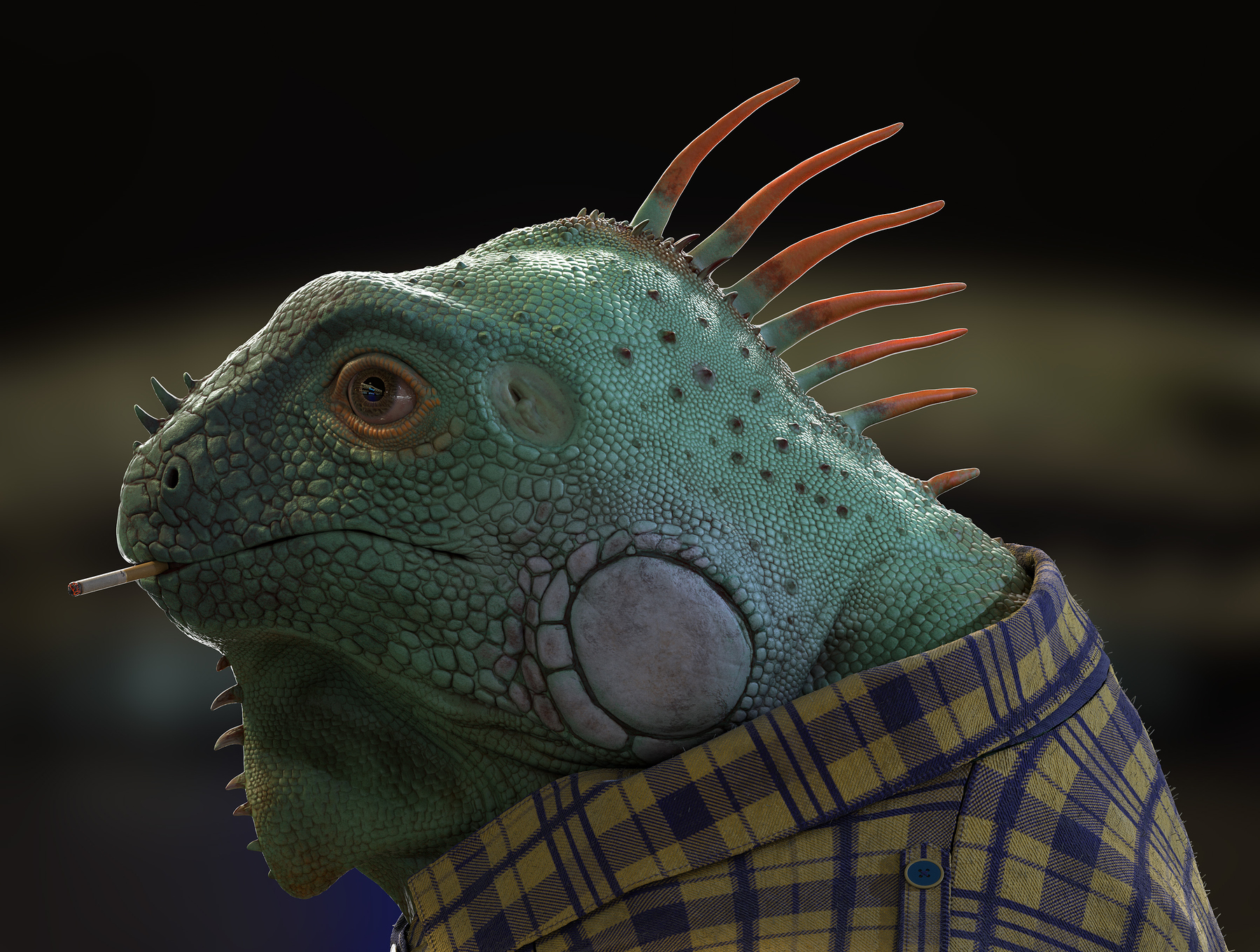 Iguana Man - ZBrushCentral