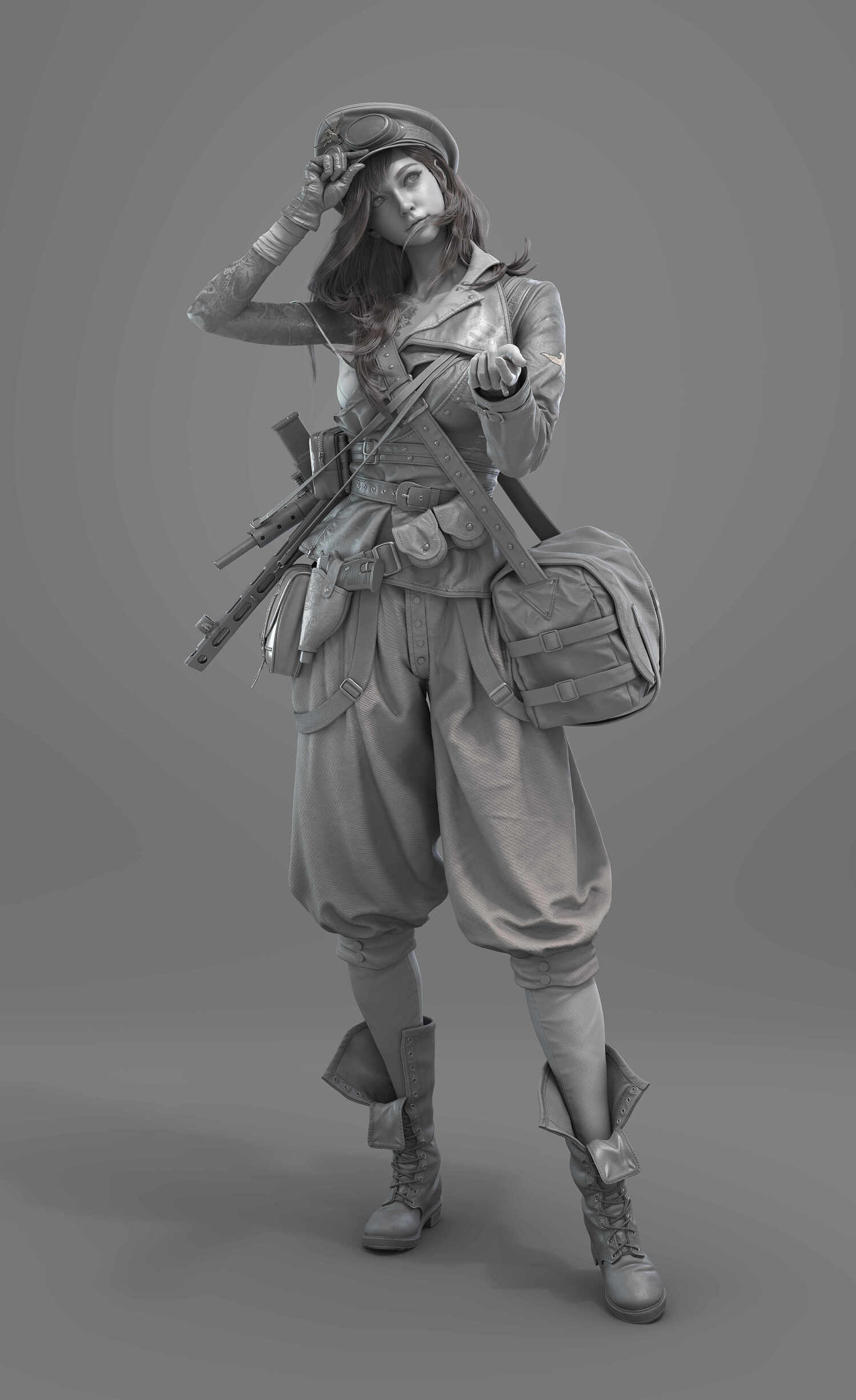 Soldier - ZBrushCentral