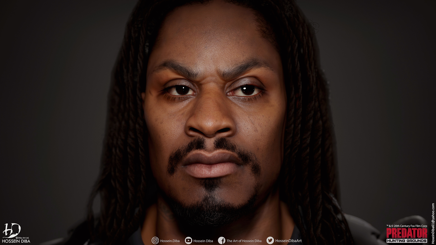3D Model of Marshawn Lynch (Real time) - Predator: Hunting Grounds ...