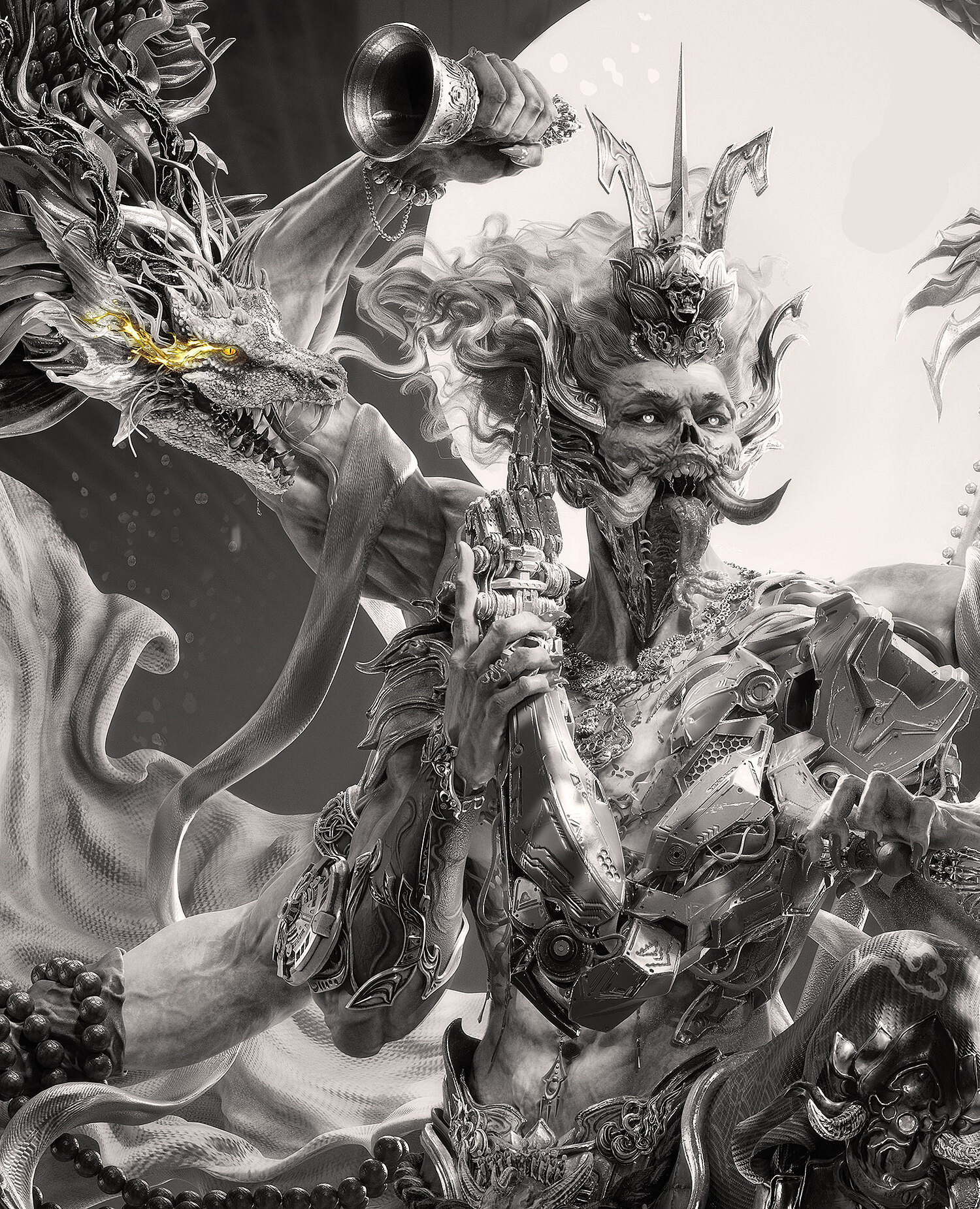 Lotus platform angry appearance - ZBrushCentral