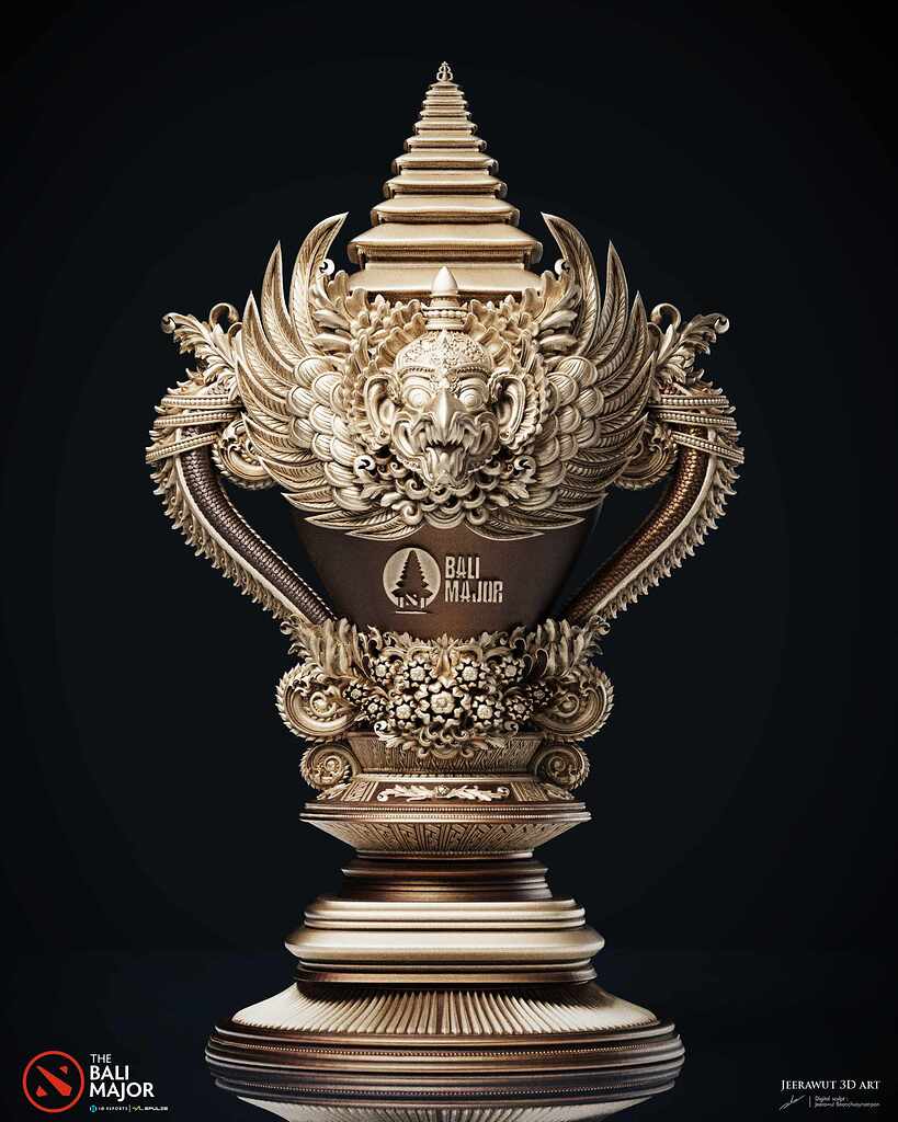 Bali major trophy - ZBrushCentral