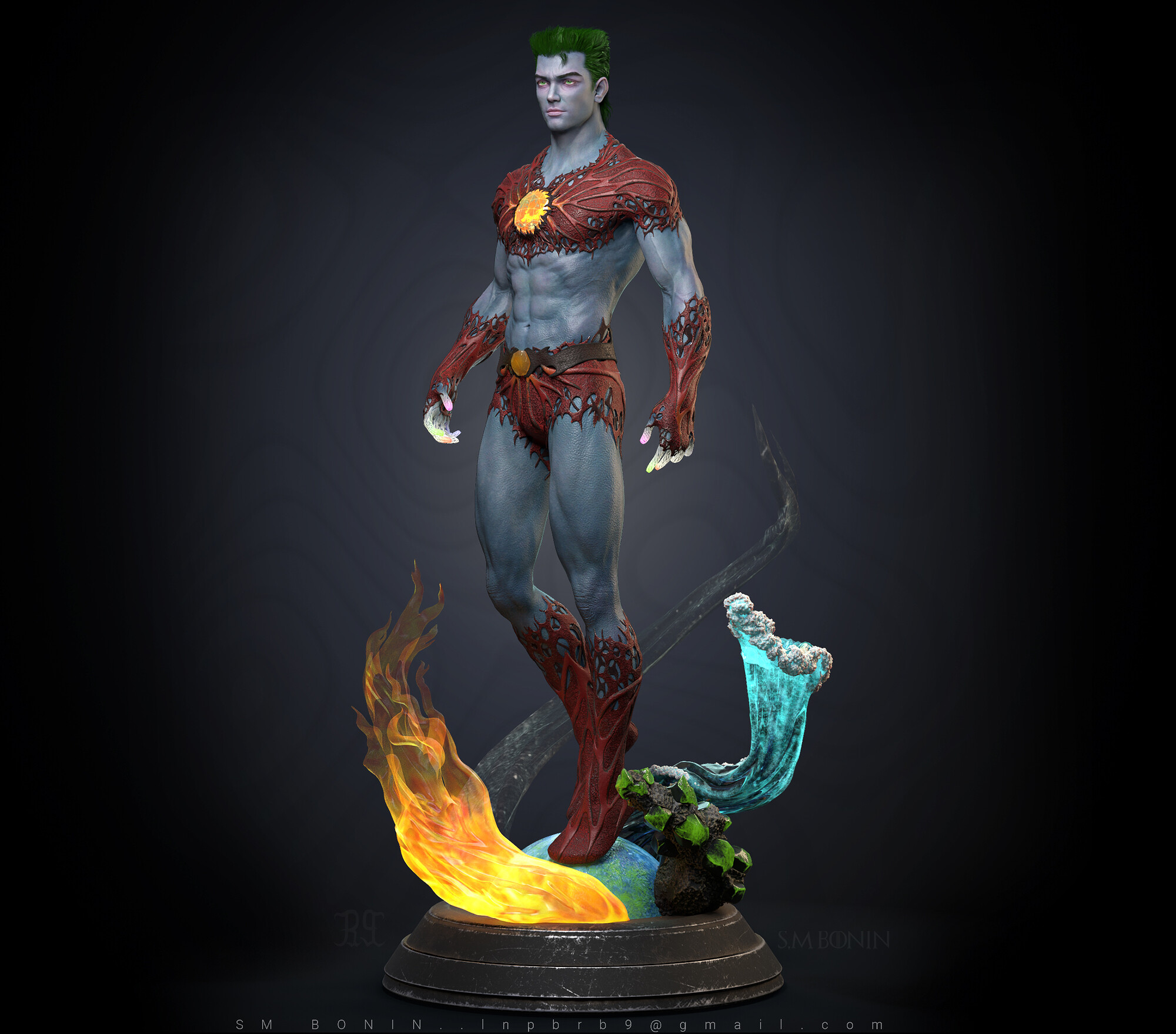 Captain Planet - ZBrushCentral