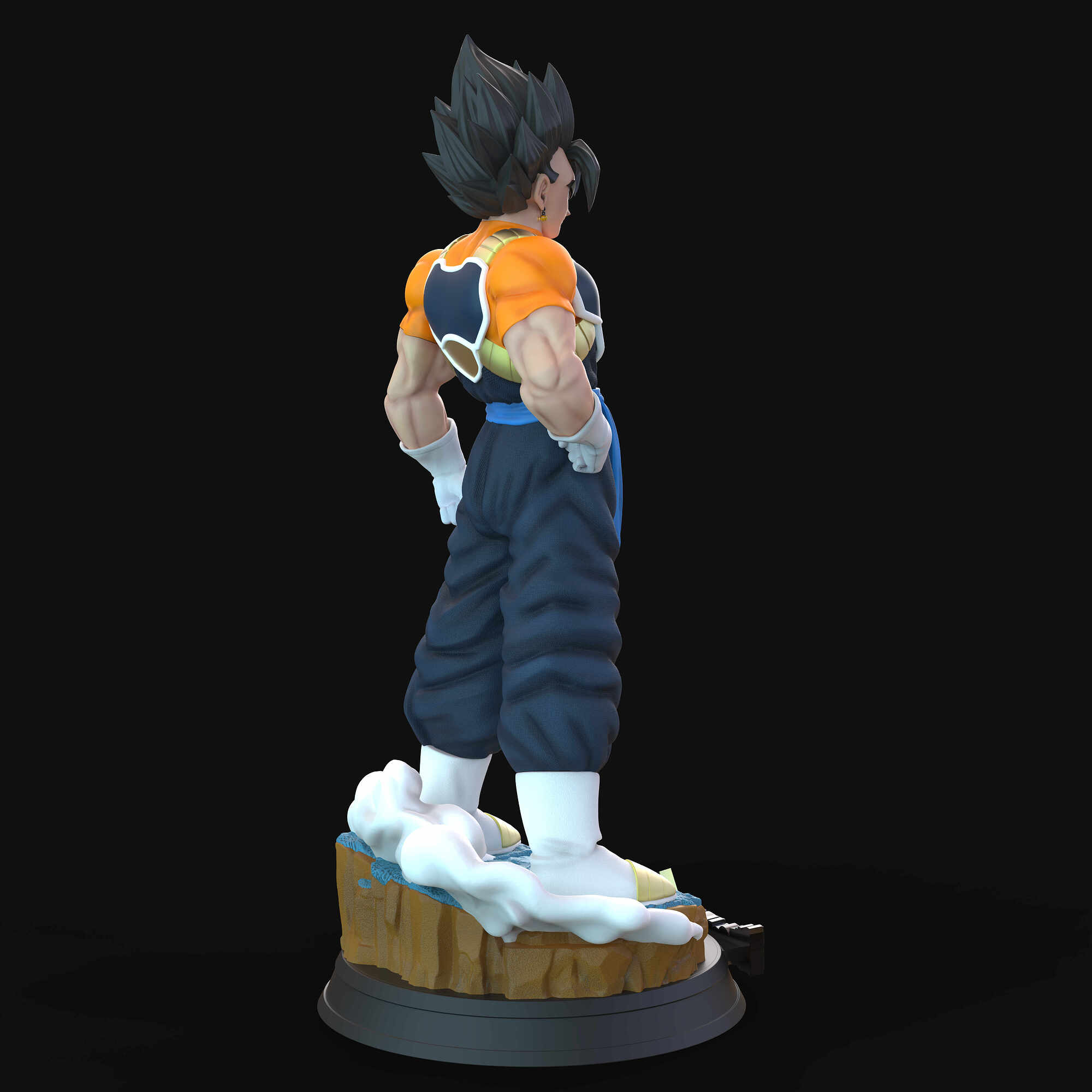 Vegito Custom - 1:6 Figure fan art private commission - ZBrushCentral