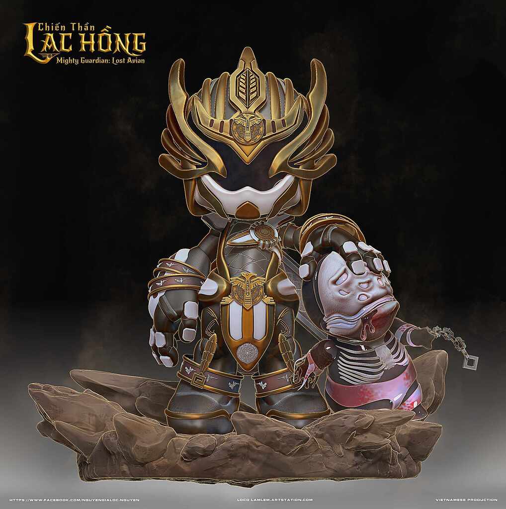 Mighty Guardian Lst Avian - ZBrushCentral