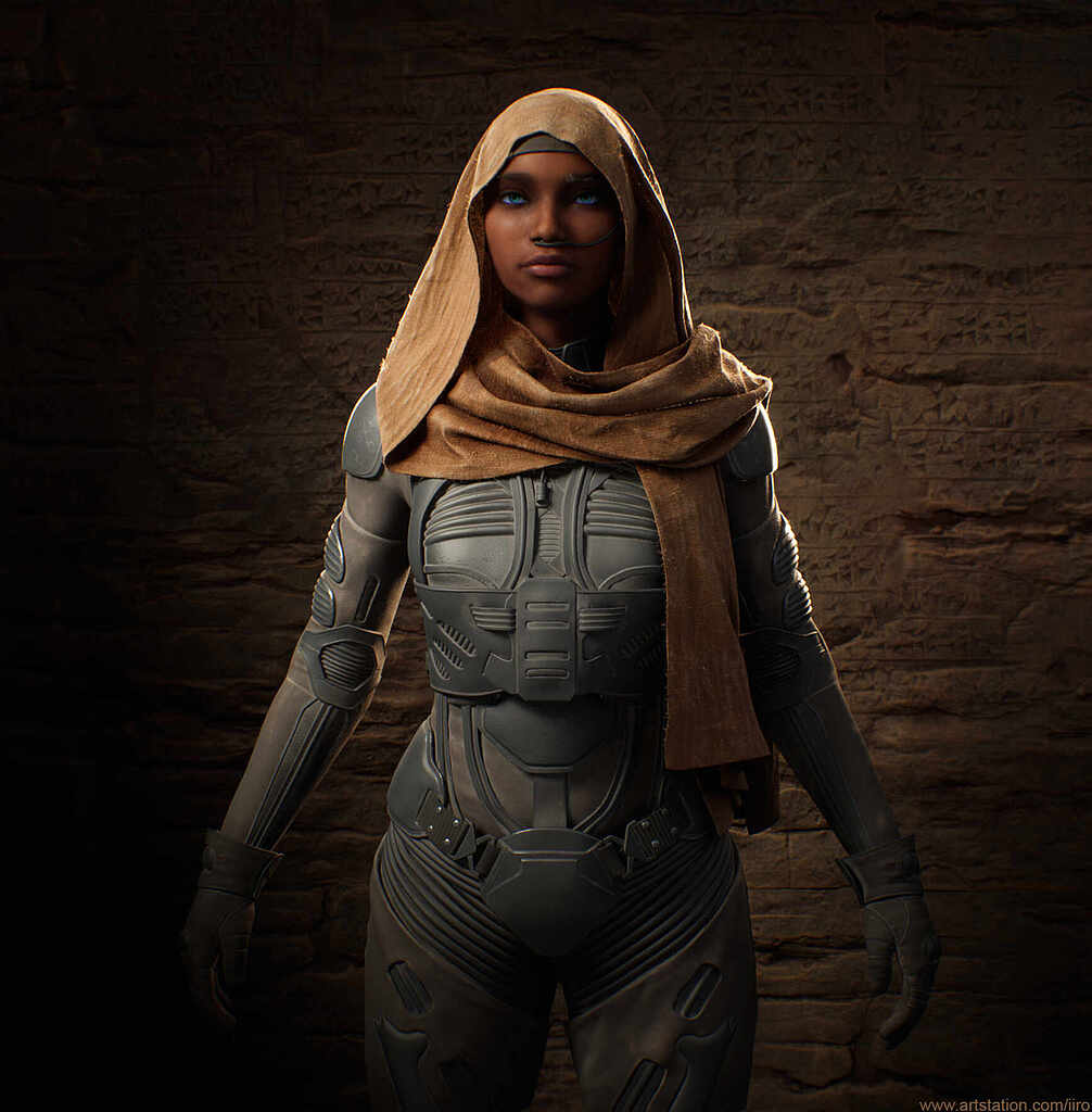 Dune Fremen - ZBrushCentral