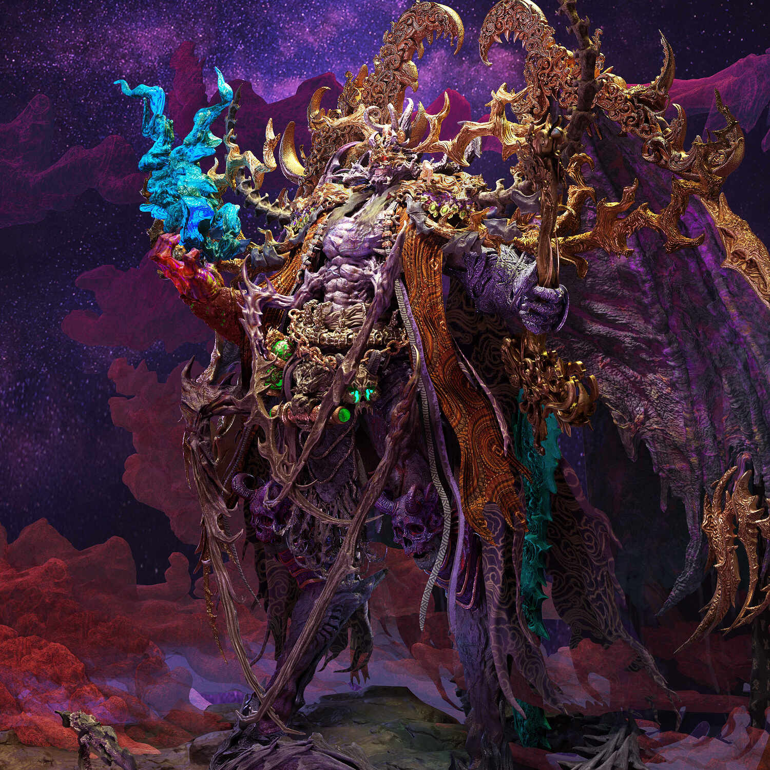 Star Abyss Demon Lord - ZBrushCentral