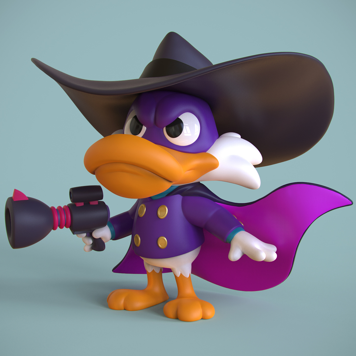Darkwing Duck - ZBrushCentral
