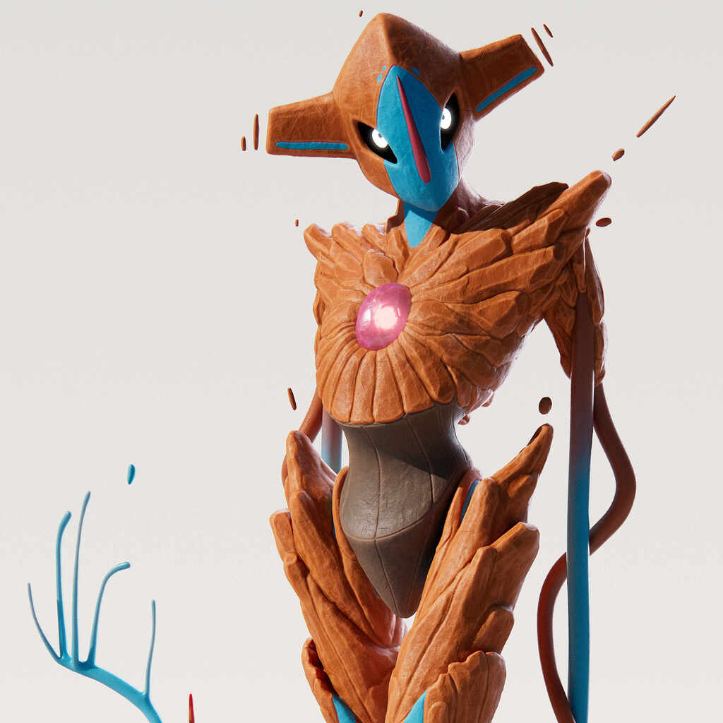 Deoxys - ZBrushCentral