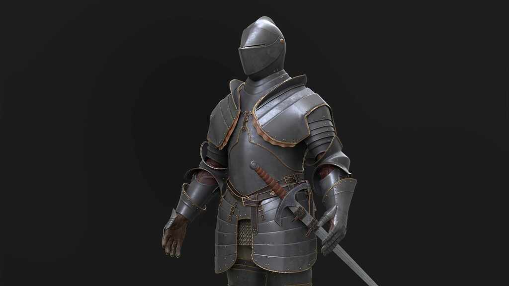 Medieval armor - ZBrushCentral