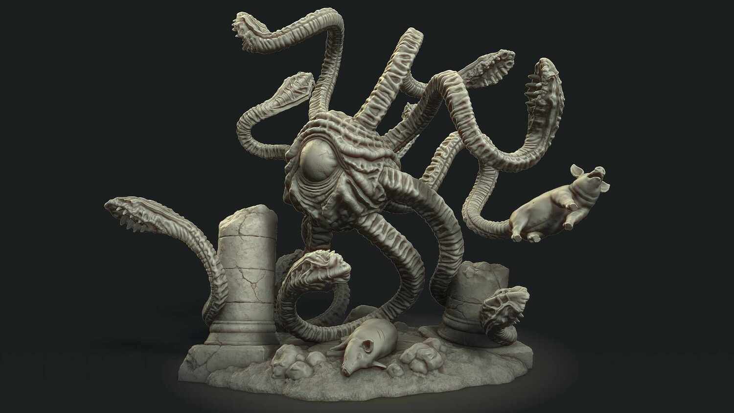 Beholder : Death kiss - ZBrushCentral