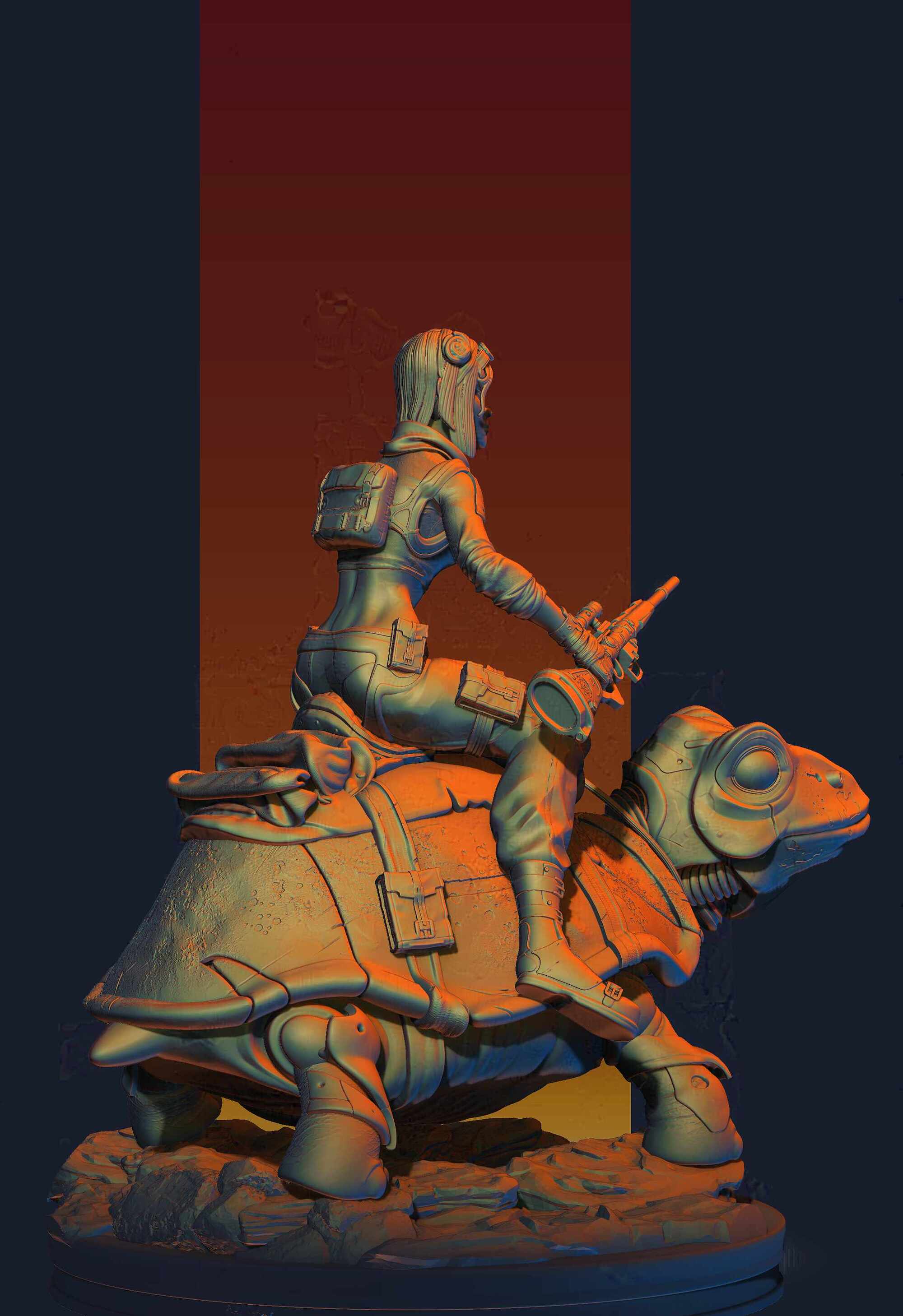 Steampunk Girl Scout - ZBrushCentral