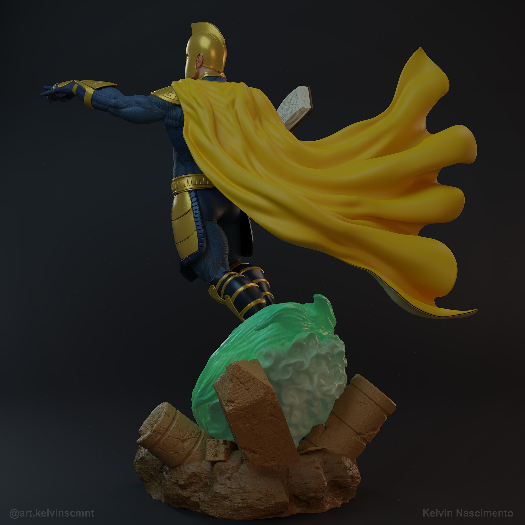 Dr. Fate - Fan Art Statue - ZBrushCentral