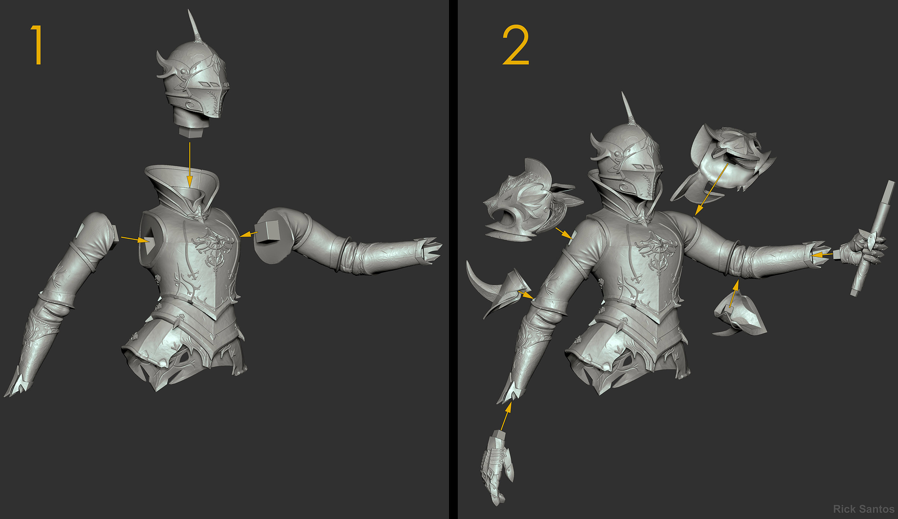Knight - Statue - ZBrushCentral