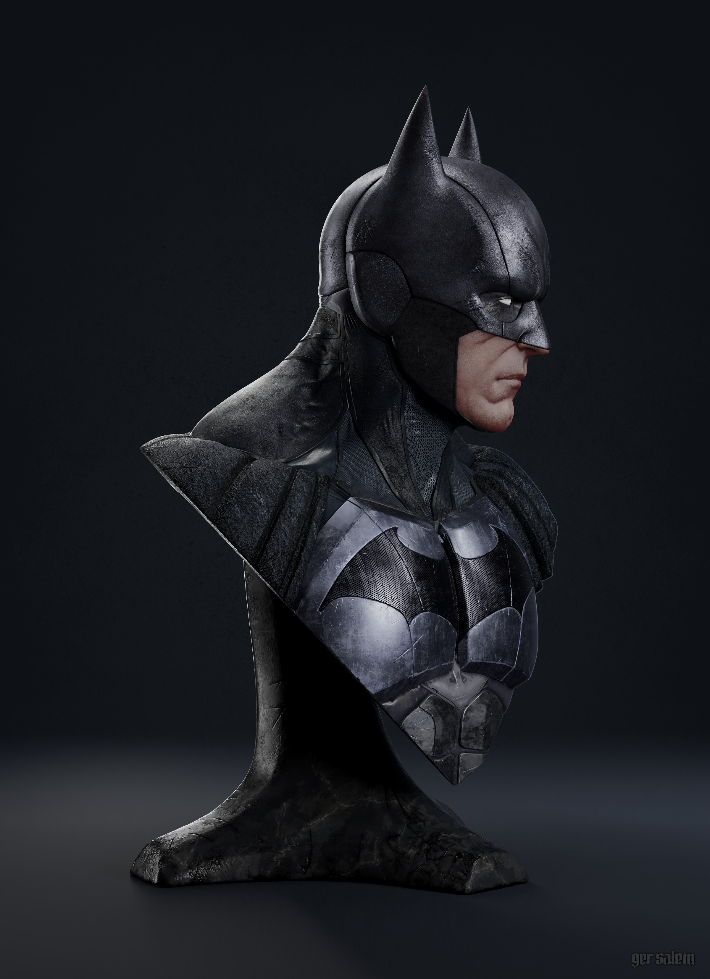 Batman Bust Sculpture - ZBrushCentral
