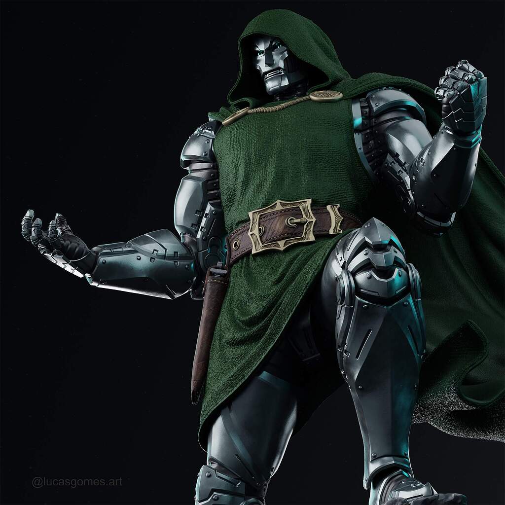 Dr Doom - ZBrushCentral