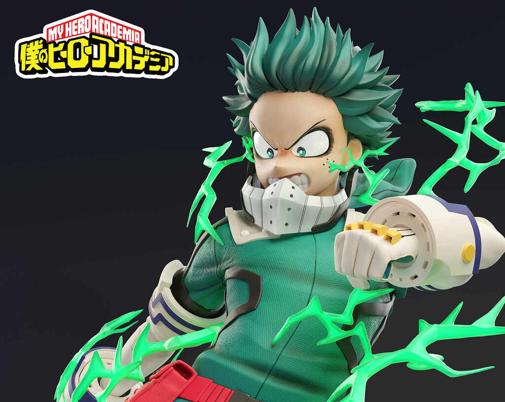 DEKU / IZUKU MIDORIYA - ZBrushCentral