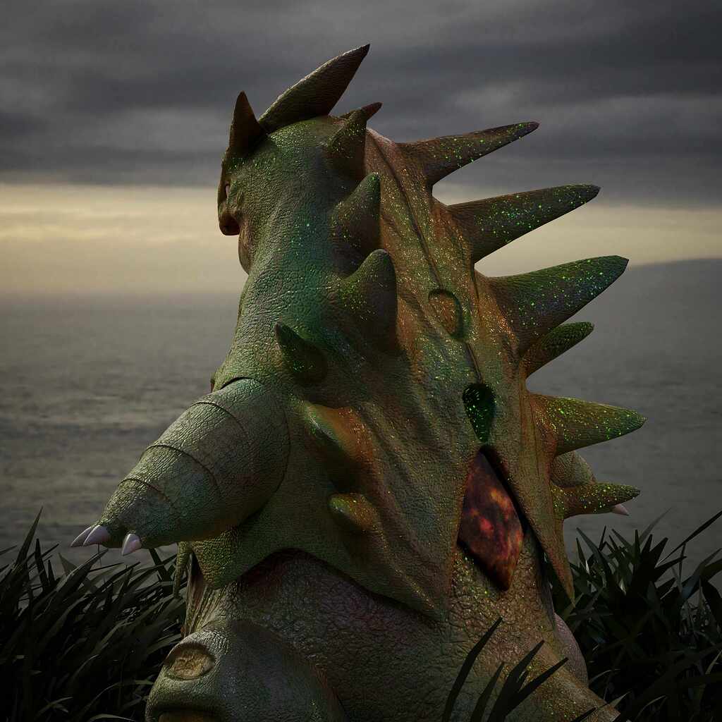 “Tyranitar Fanart” - ZBrushCentral